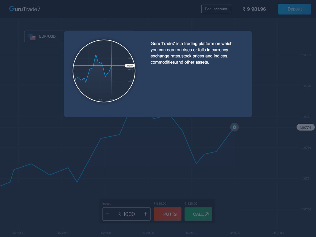 Guru Trade7 - A reliable trading platform